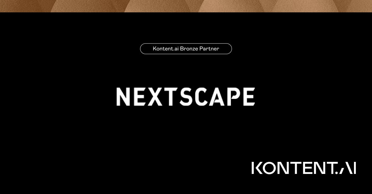 Meet Kontent.ai partner NEXTSCAPE Inc | Kontent.ai